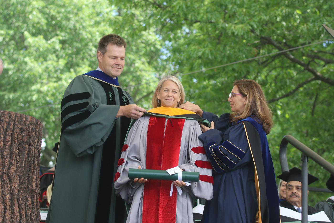 Dava Newman speaks at Dartmouth Thayer School of Engineering 2022 ...