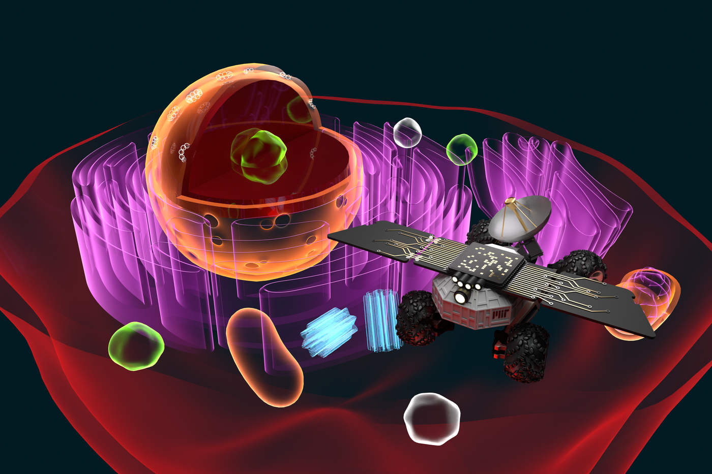 The Nano-Cybernetic Biotrek group's Cell Rover technology featured on ...