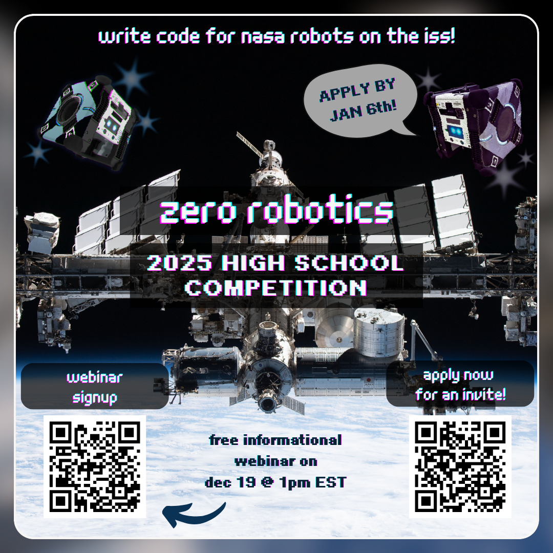 Zero Robotics invites High School Teams for 2025 Competition — MIT ...