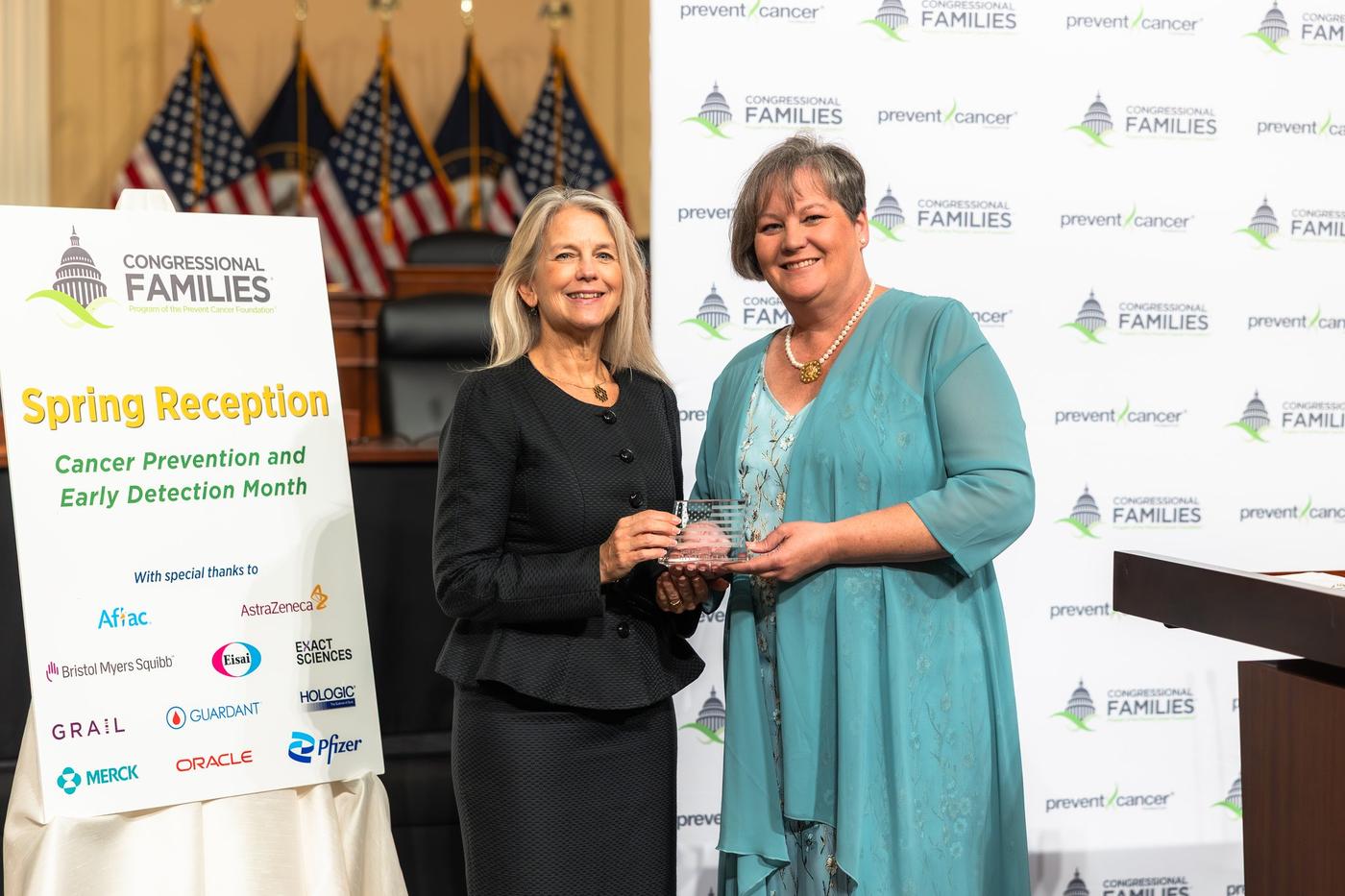 Dava Newman receives Prevent Cancer Foundation Visionary Award on ...