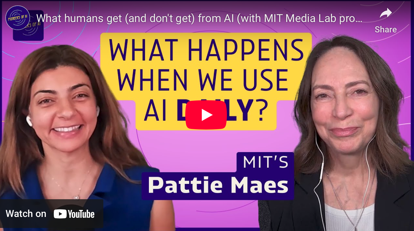 What humans get (and don't get) from AI (with MIT Media Lab professor ...