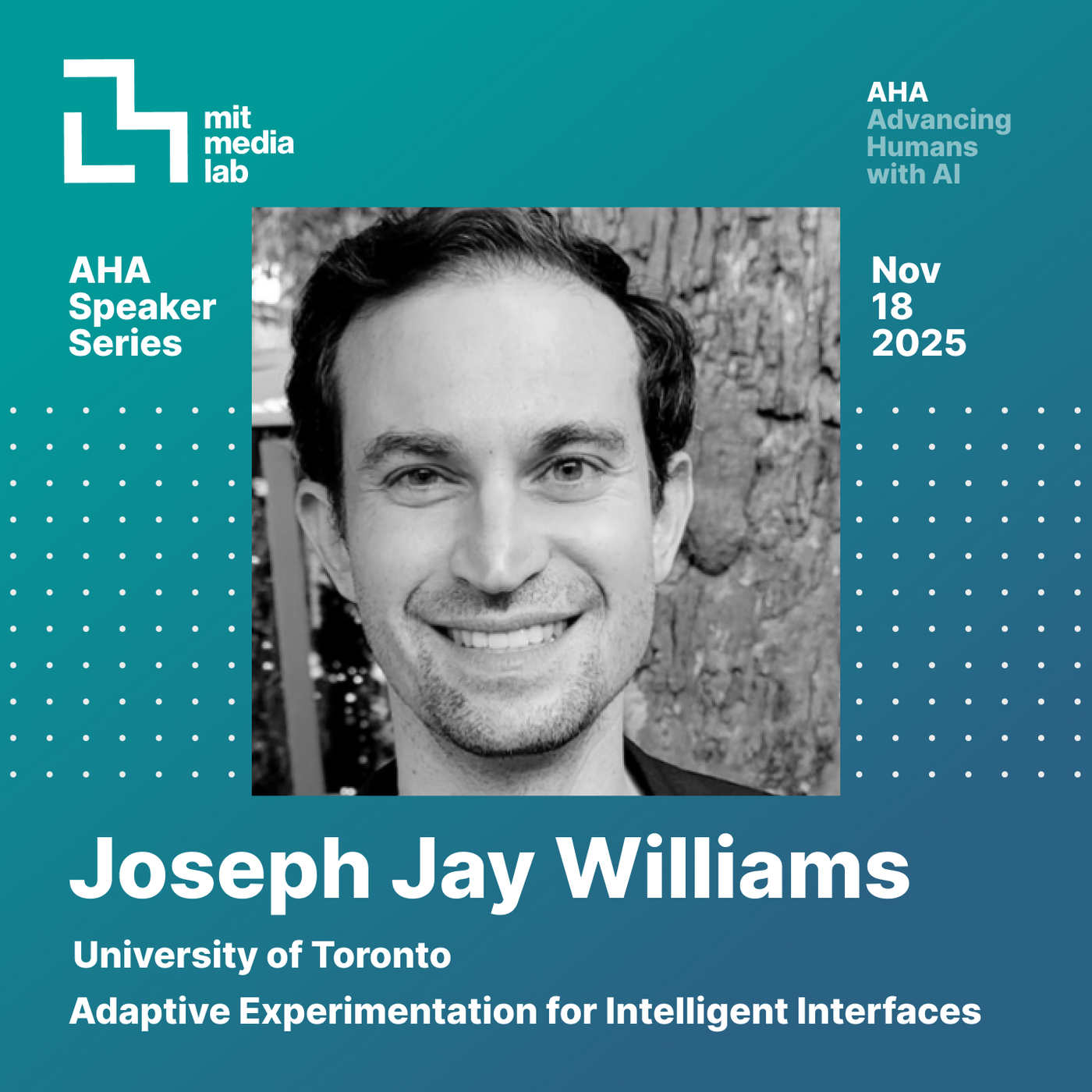 AHA Seminar Event Speaker: Joseph Jay Williams | Computation and ...
