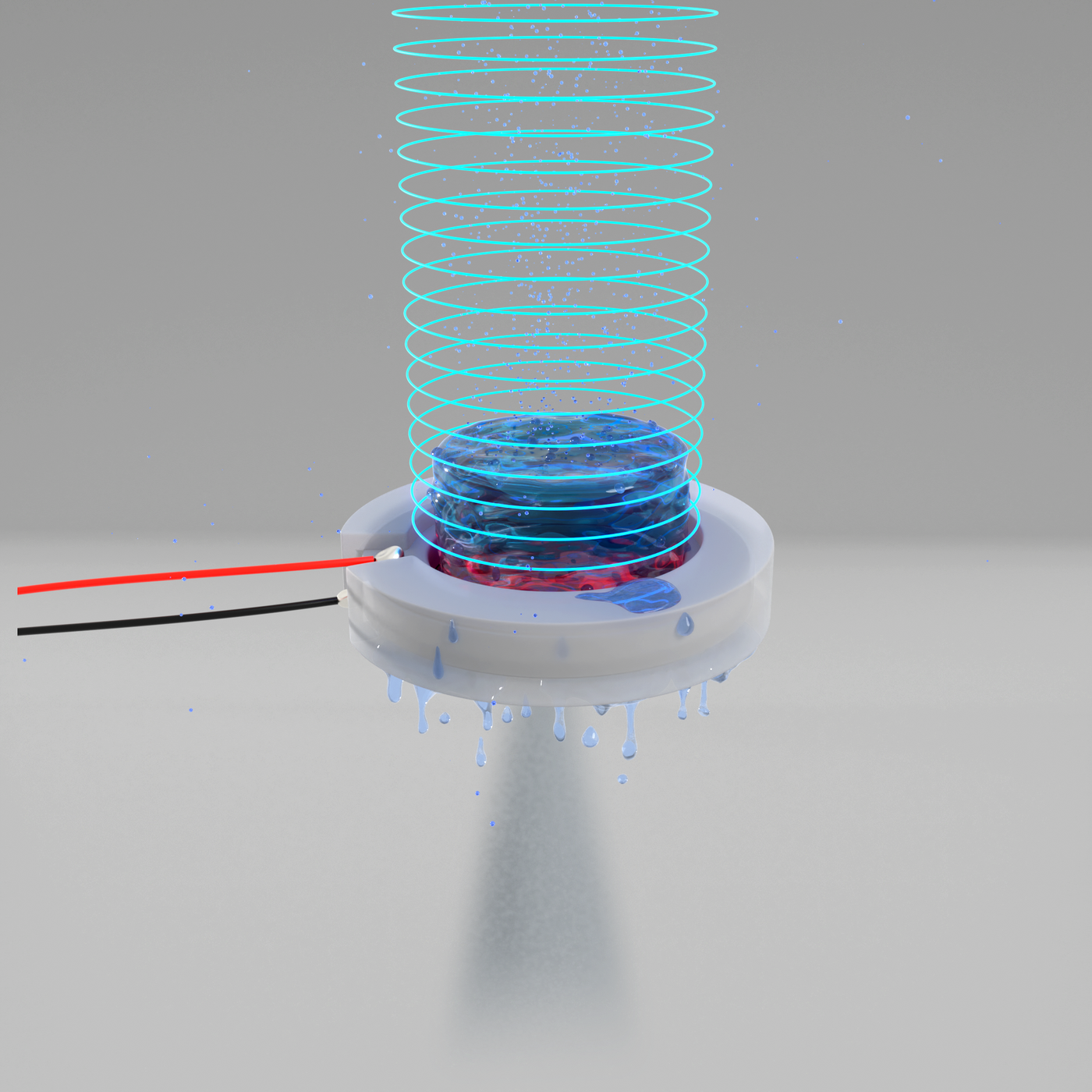 High-efficiency atmospheric water harvesting enabled by ultrasonic ...