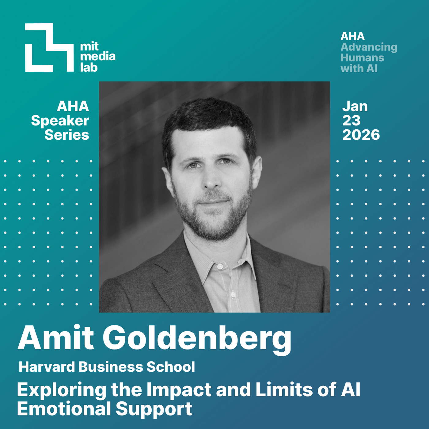 AHA Seminar Series: Amit Goldenberg | Exploring the Impact and Limits ...